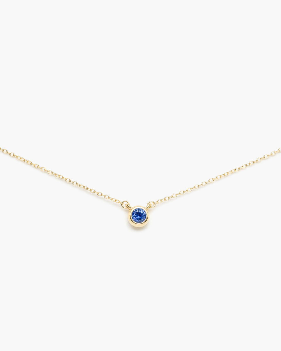 Cora Blue Sapphire Choker | LUAH Jewelry