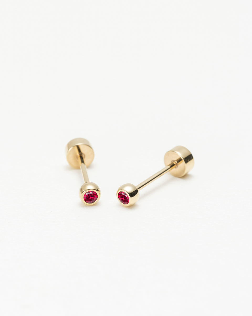 Eris Ruby Piercings | LUAH Jewelry
